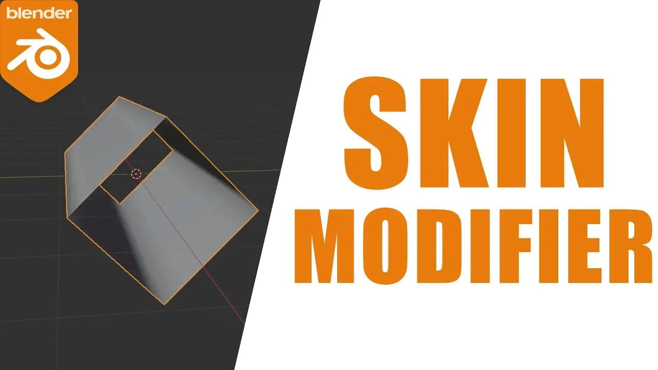 BLENDER SKIN MODIFIER KULLANIMI | Türkçe Eğitim | Mutlu Barış Kızılkuş