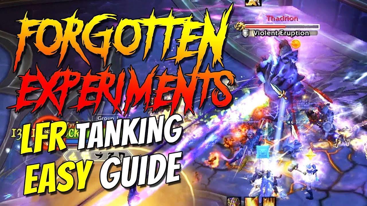 Forgotten Experiments Guide for Beginner Tanks | Aberrus the Shadowed ...