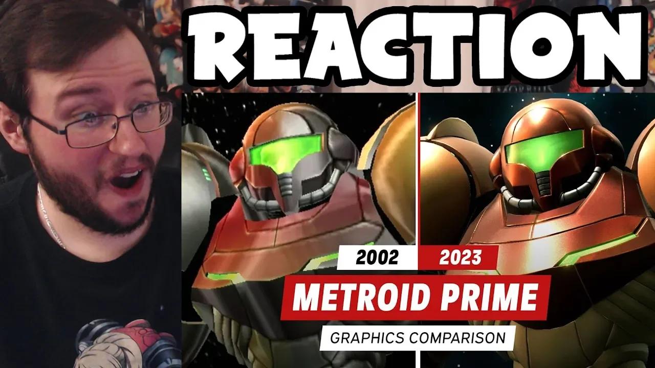 Gor's "Metroid Prime: Graphics Comparison - 2002 vs. 2023 by IGN" REACTION
