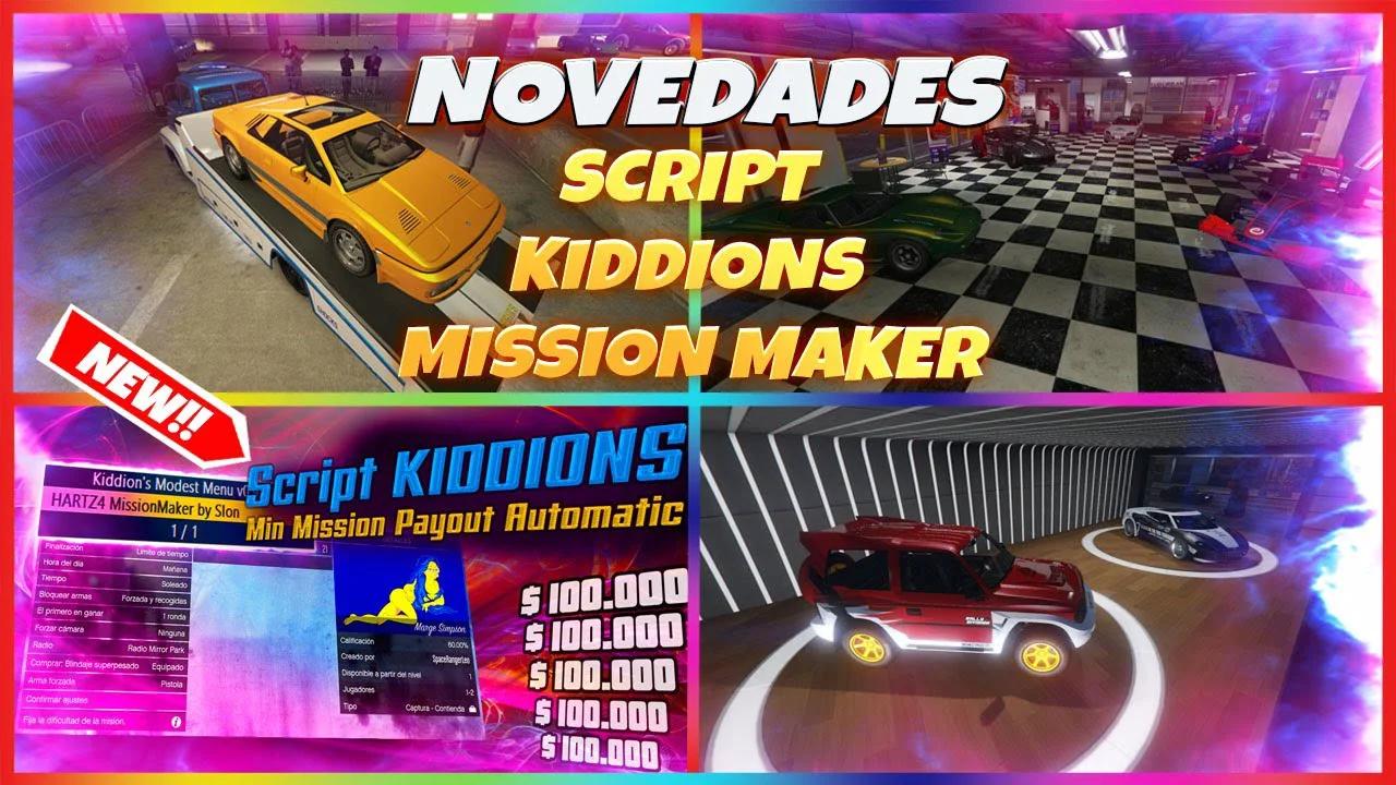 Script Kiddions Mission Maker En GTA V Nuevos Vehiculos & Misiones En ...