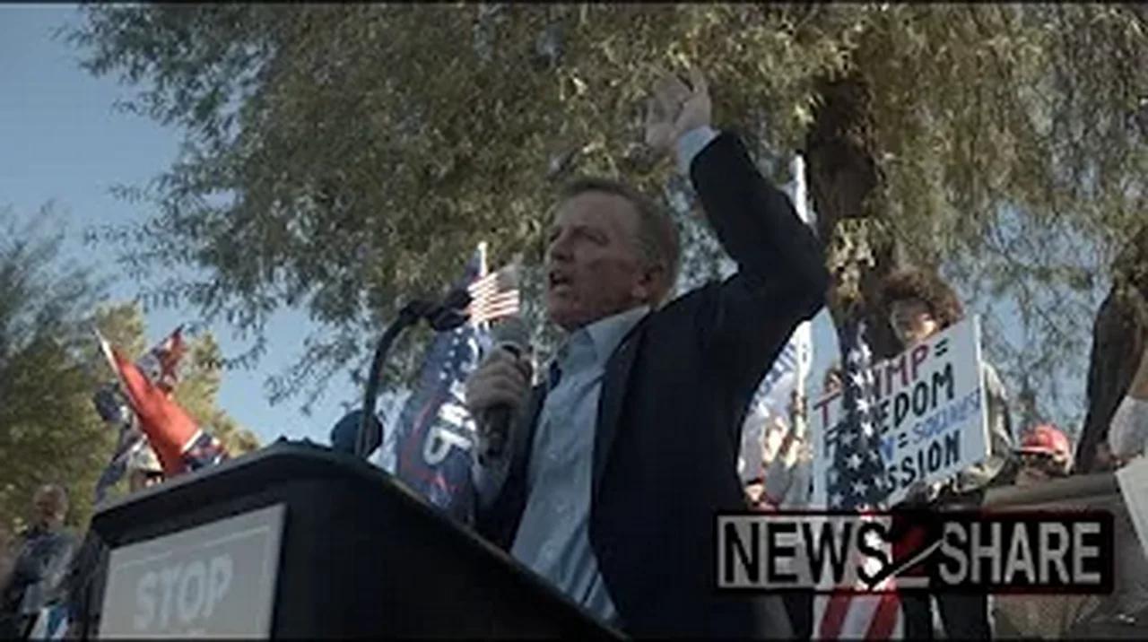 Congressman Paul Gosar Election Results Opposition Speech in Phoenix ...