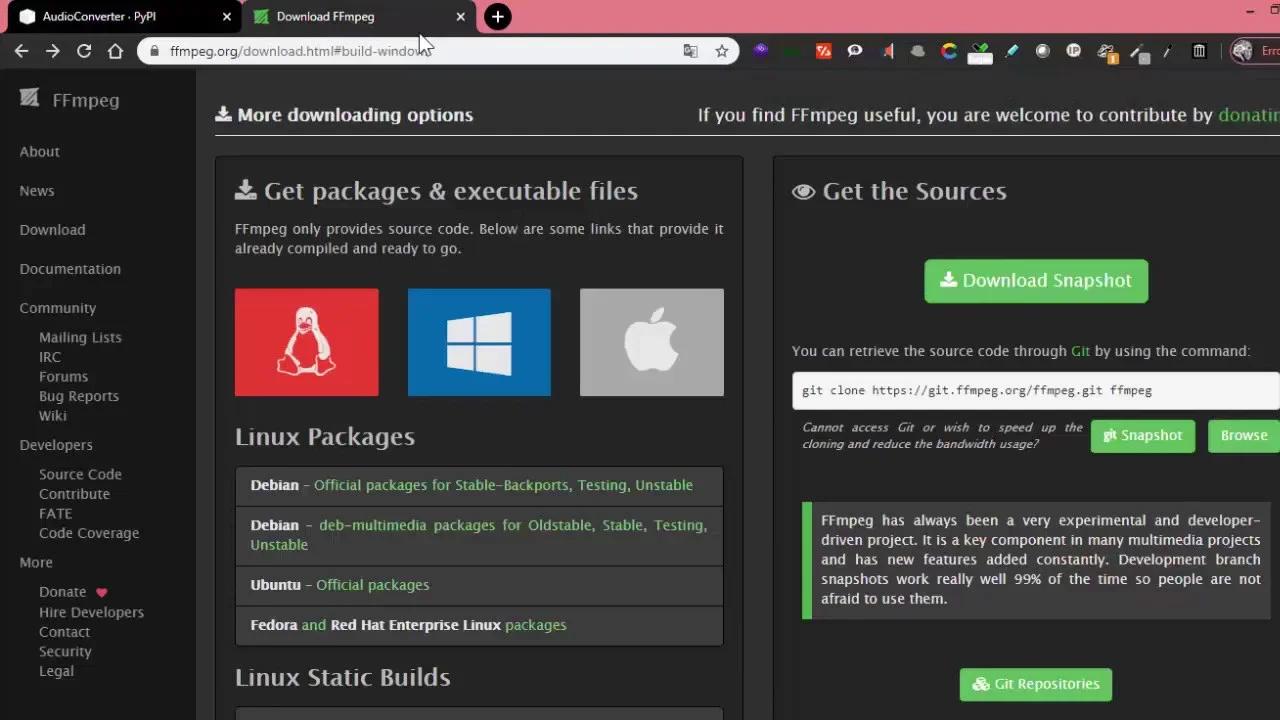 Crear tu propio convertidor de Audio con Python | mp3 a mp4