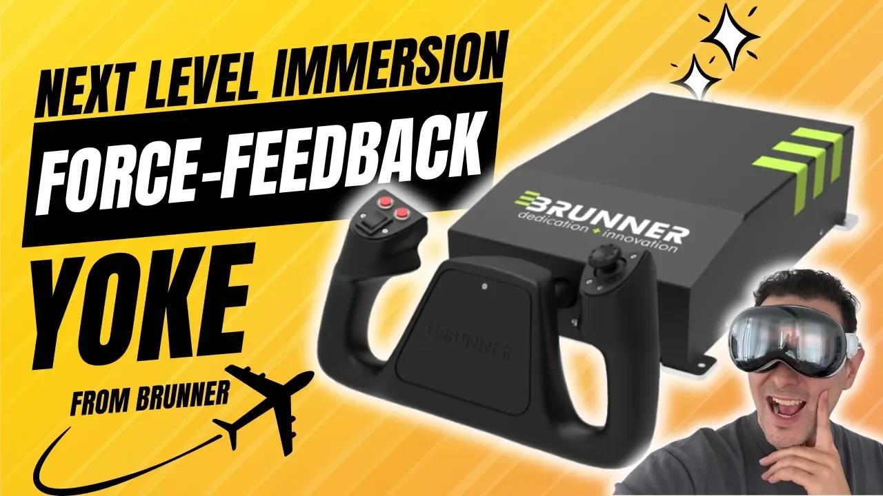 Experience True Force Feedback: The Yoke Every Flight Simmer Needs!