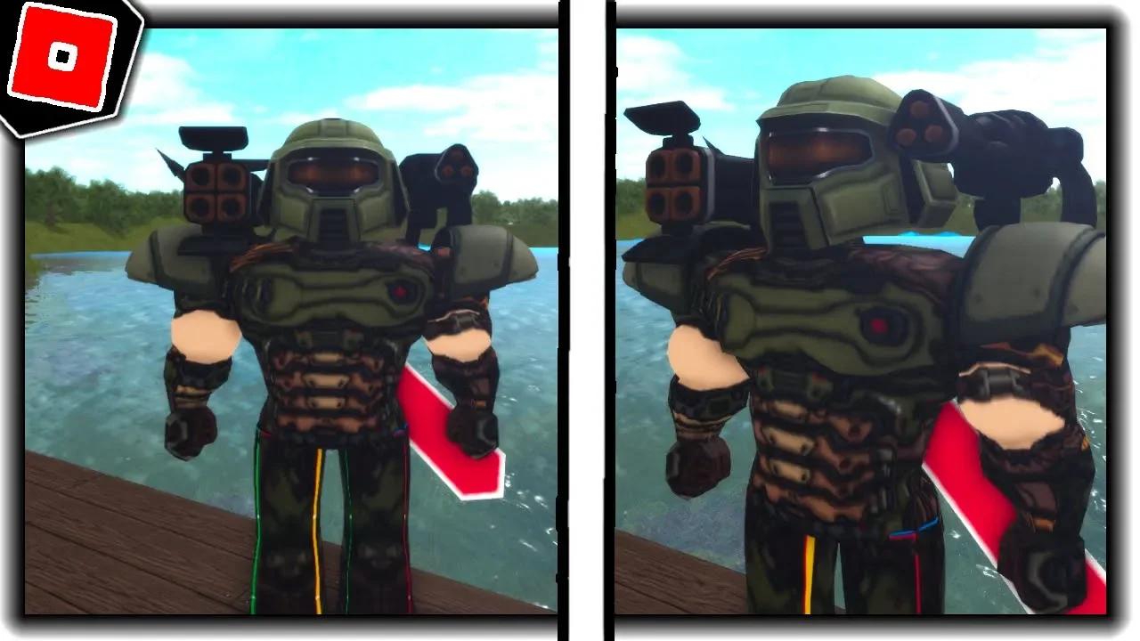 How to get DOOM SLAYER MORPH in CREEPYPASTA LIFE RP - Roblox