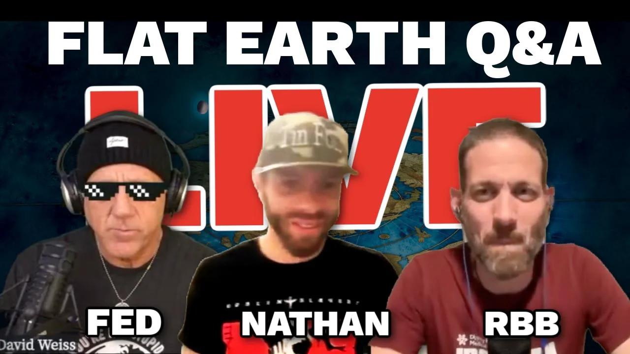 Flat Earth Dave - Nathan Thompson - Run Boston Bear - Q&A LIVE stream #1