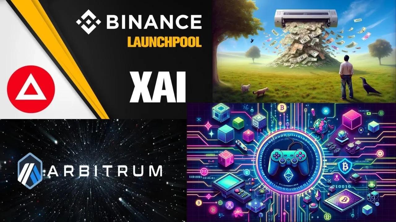 Xai Gaming Blockchain Capa 3 sobre Arbitrum 😎 Launpool Dinero del Aire 🤑