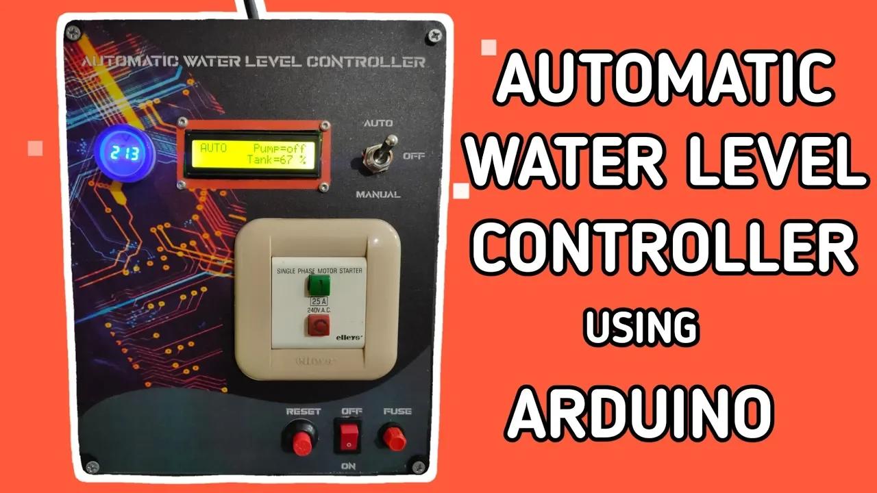 Automatic water level controller using arduino