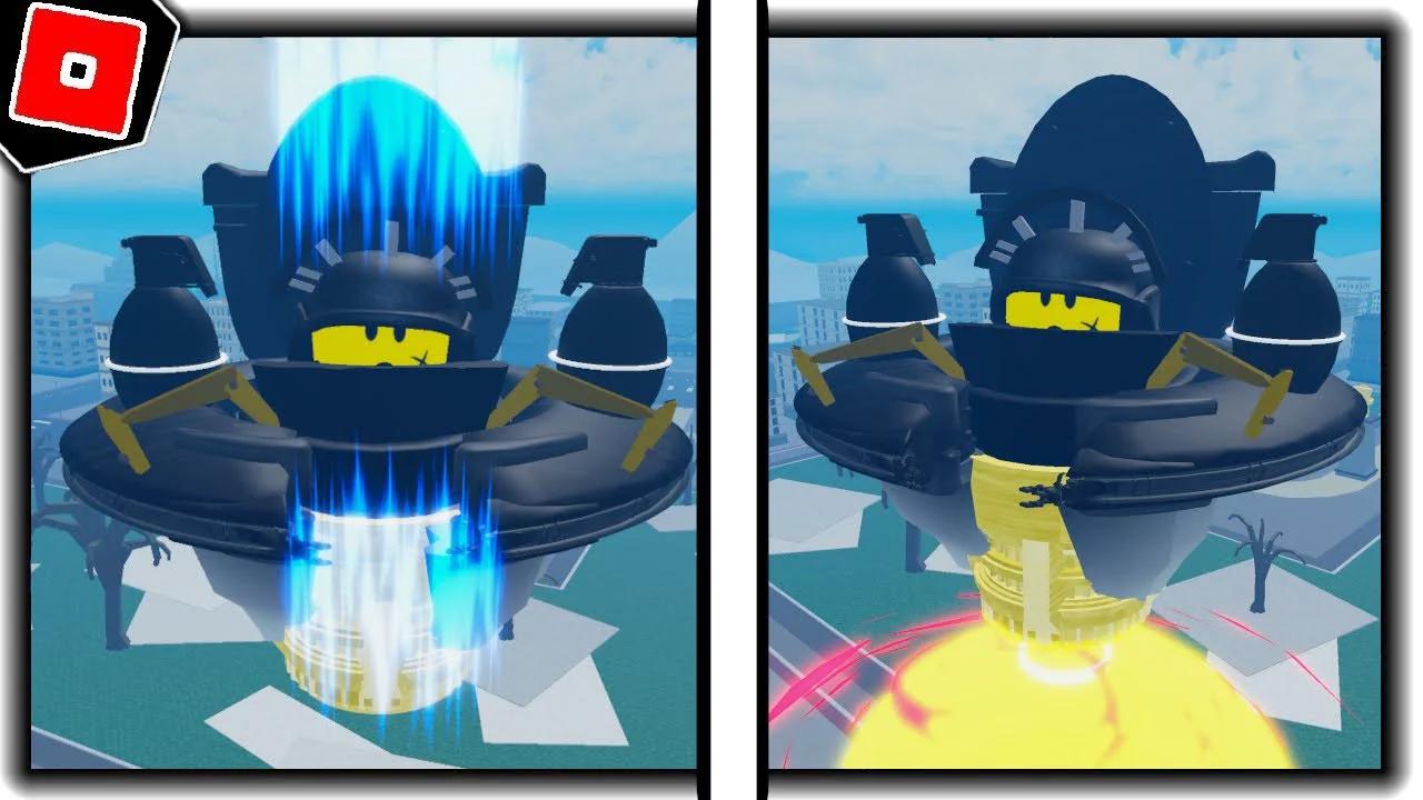 How to get MOTHERSHIP ASTRO TOILET BADGE MORPH in BATHTUBS RETRO - Roblox