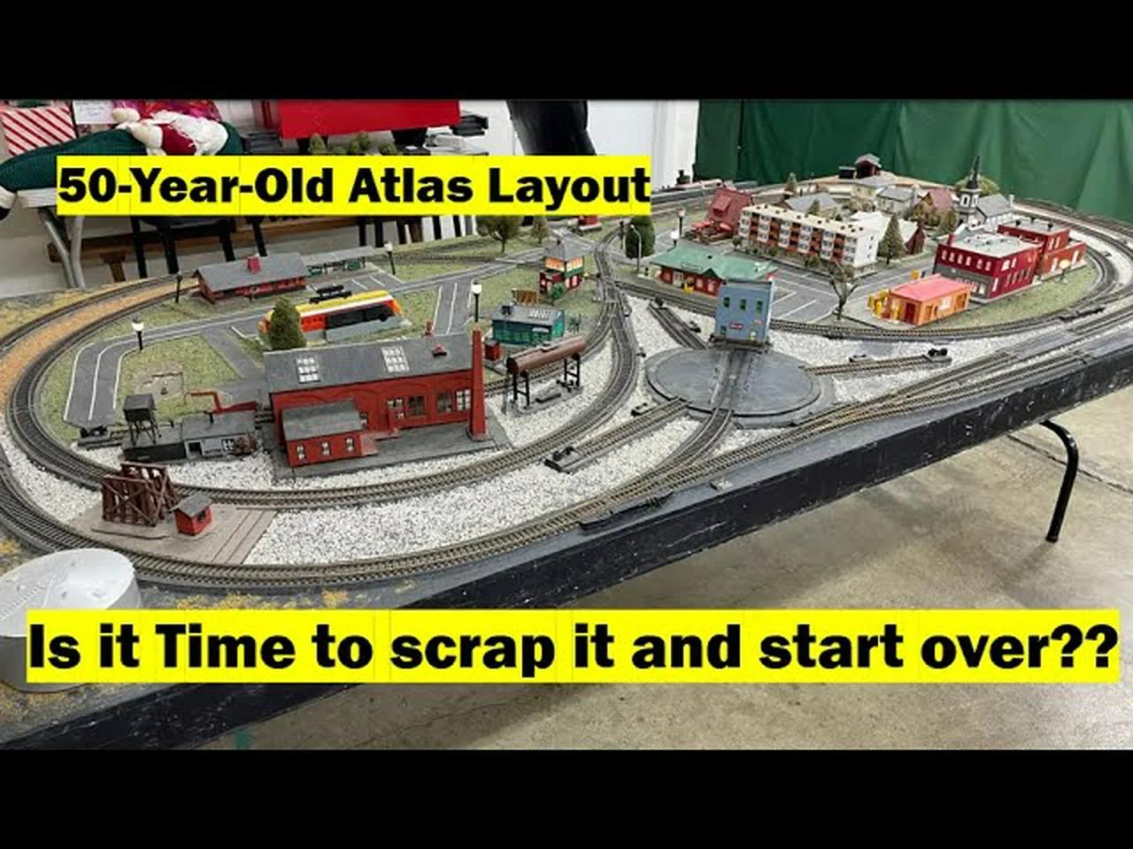 Update on my 50 Year Old Atlas Waterlevel Western HO Scale Layout - Is ...
