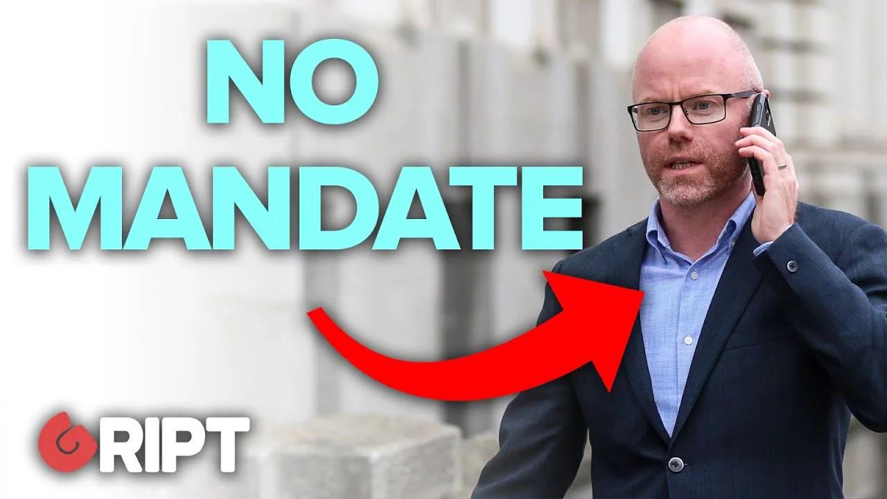 What mandate does the Irish government have for radical policies?