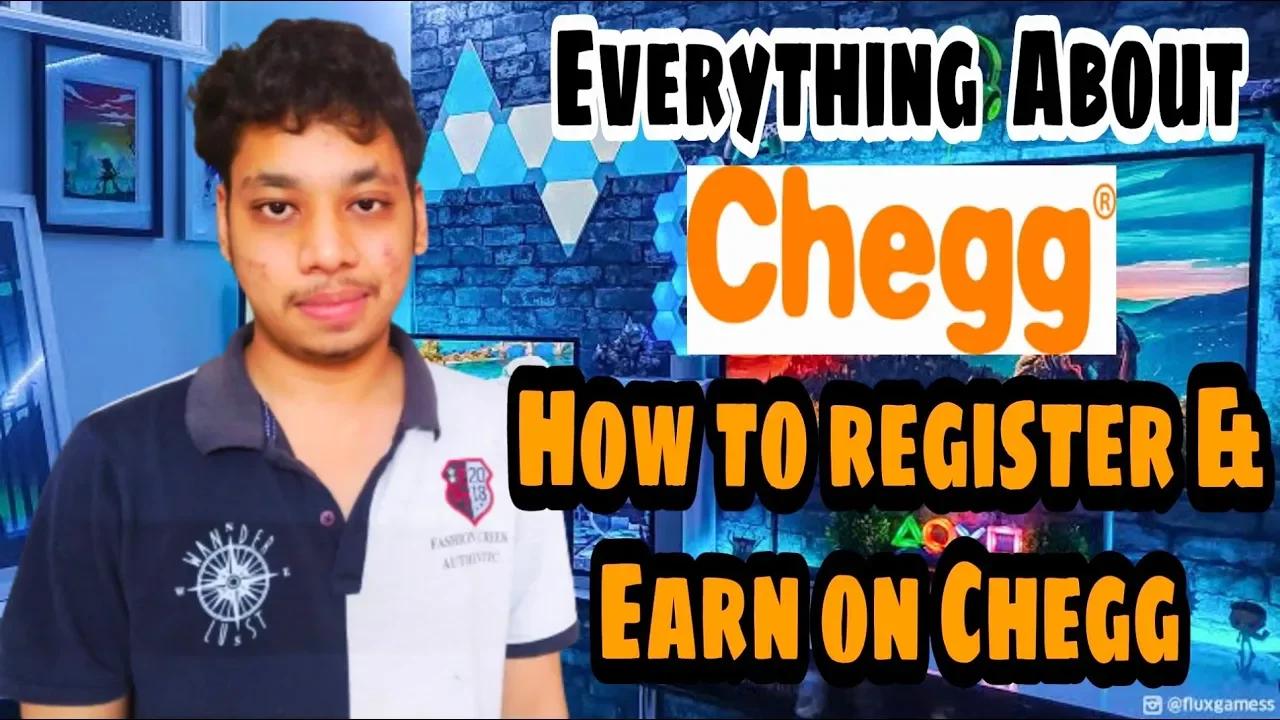 How to Register and Earn with Chegg Expert Full guide | chegg india ...