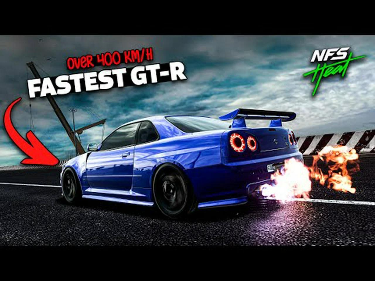 Need For Speed Heat - Most Powerful Nissan Skyline GT-R R34!
