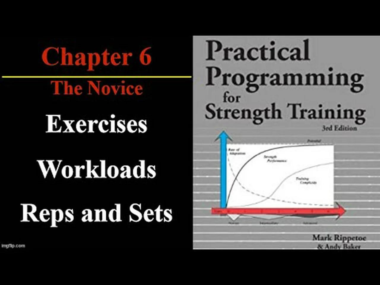 Practical Programming for Strength Training - Chapter 6 - Exercises, Workloads, Reps and Sets