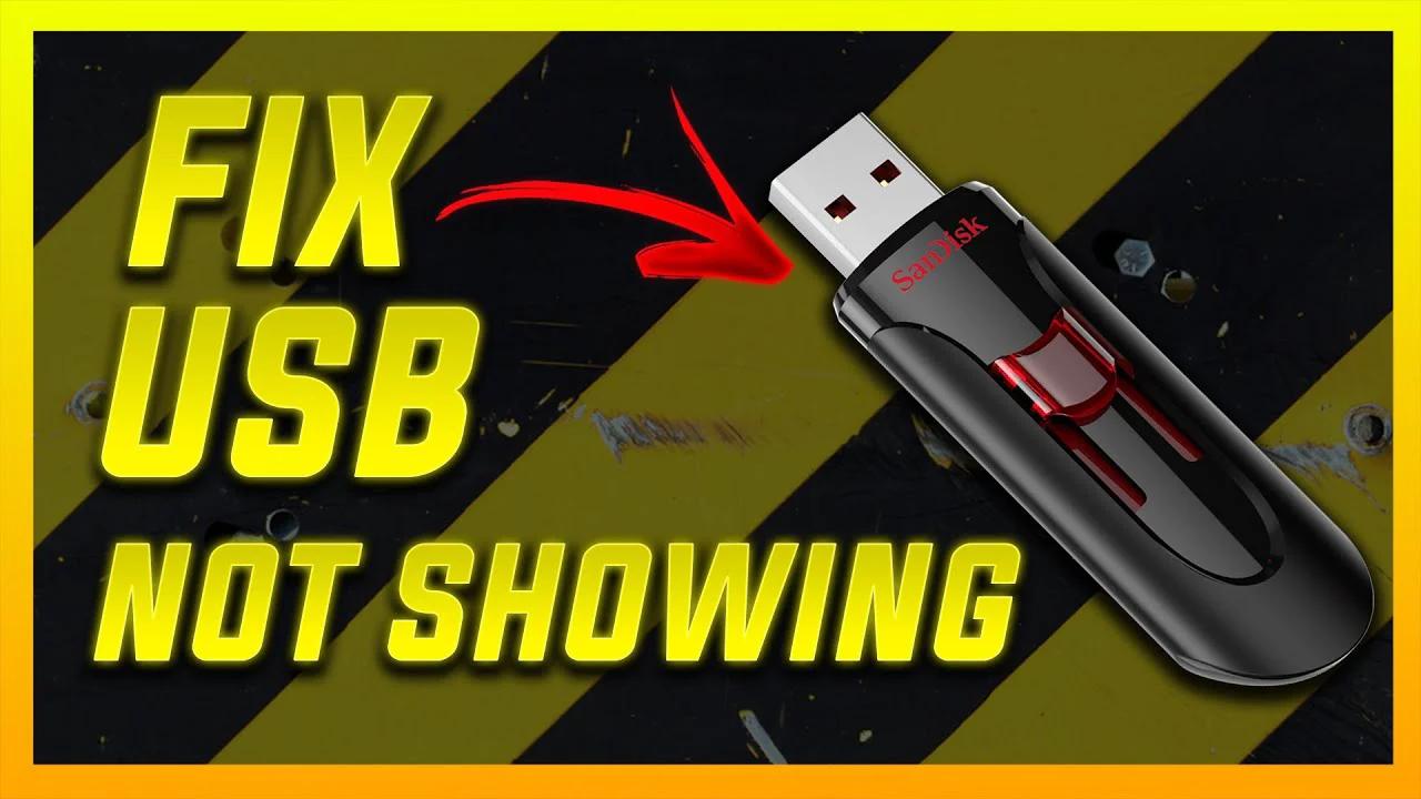 Working Solution For Usb Drive Not Showing Up Usb Device Not Recognized In Windows 10