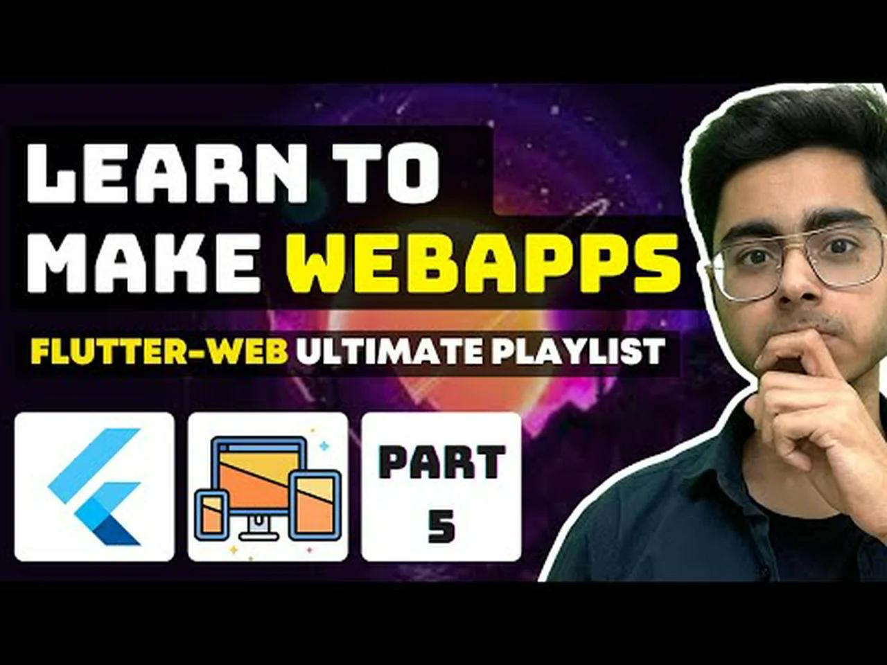 🔥5 Flutter Web Complete Tutorial Make Webapps In Flutter