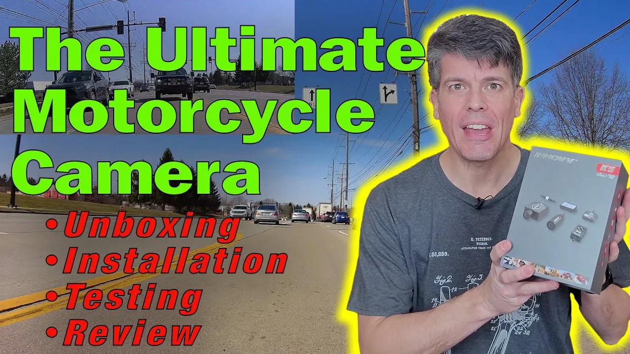 Innovv K5 4K motorcycle dual camera system: Unboxing, Goldwing ...