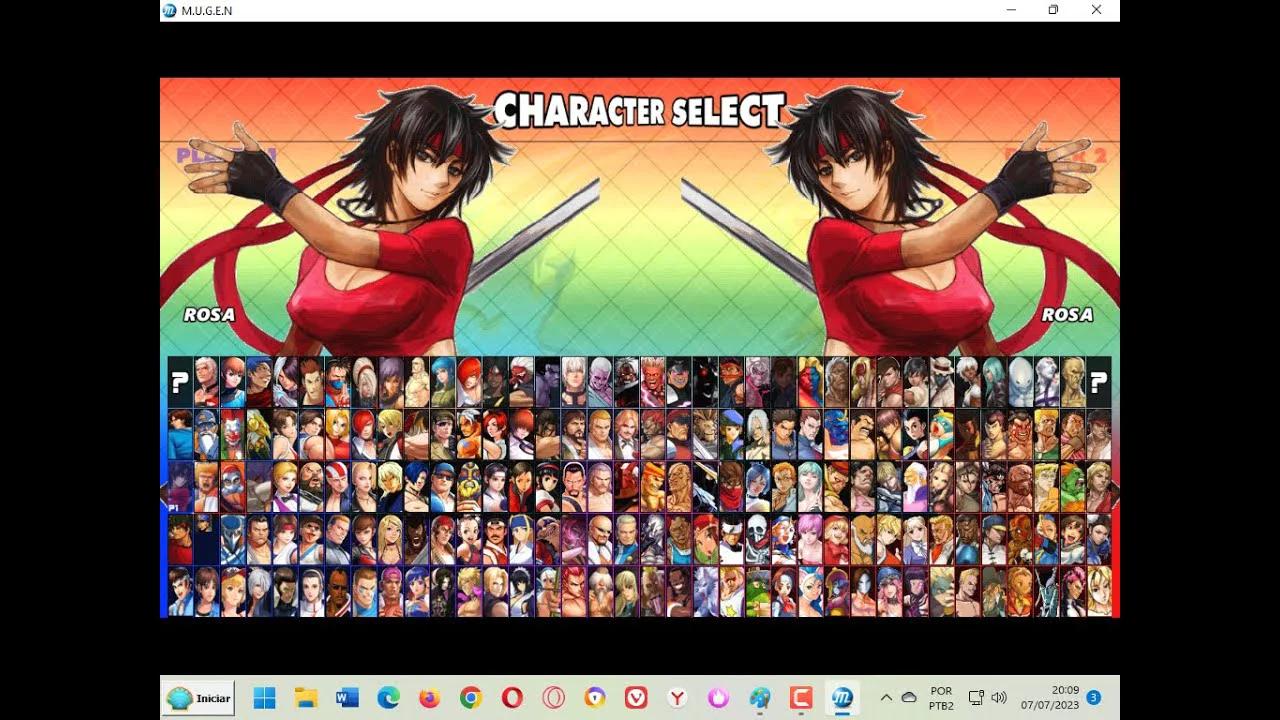 Rosa from Kizuna Encounter Adapted for Capcom Vs SNK Evolution Kore ...