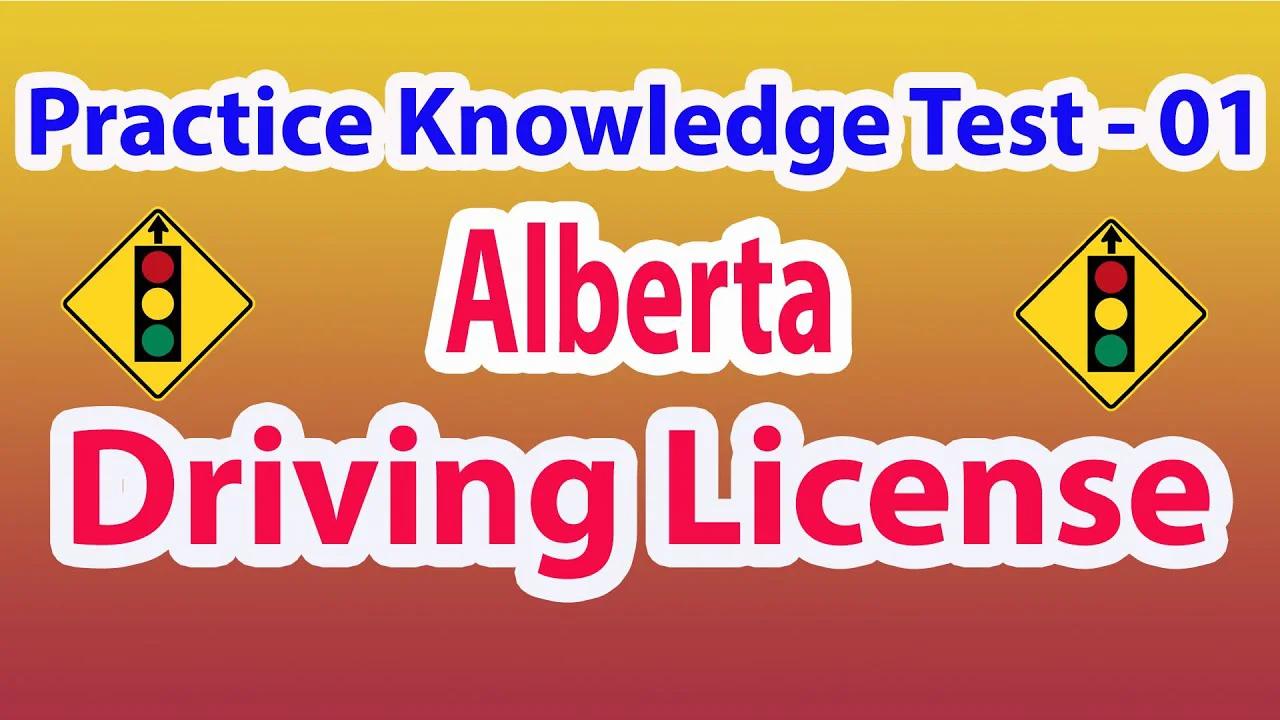 Alberta Driving License Knowledge test for Learner Class 7 Practice test 01