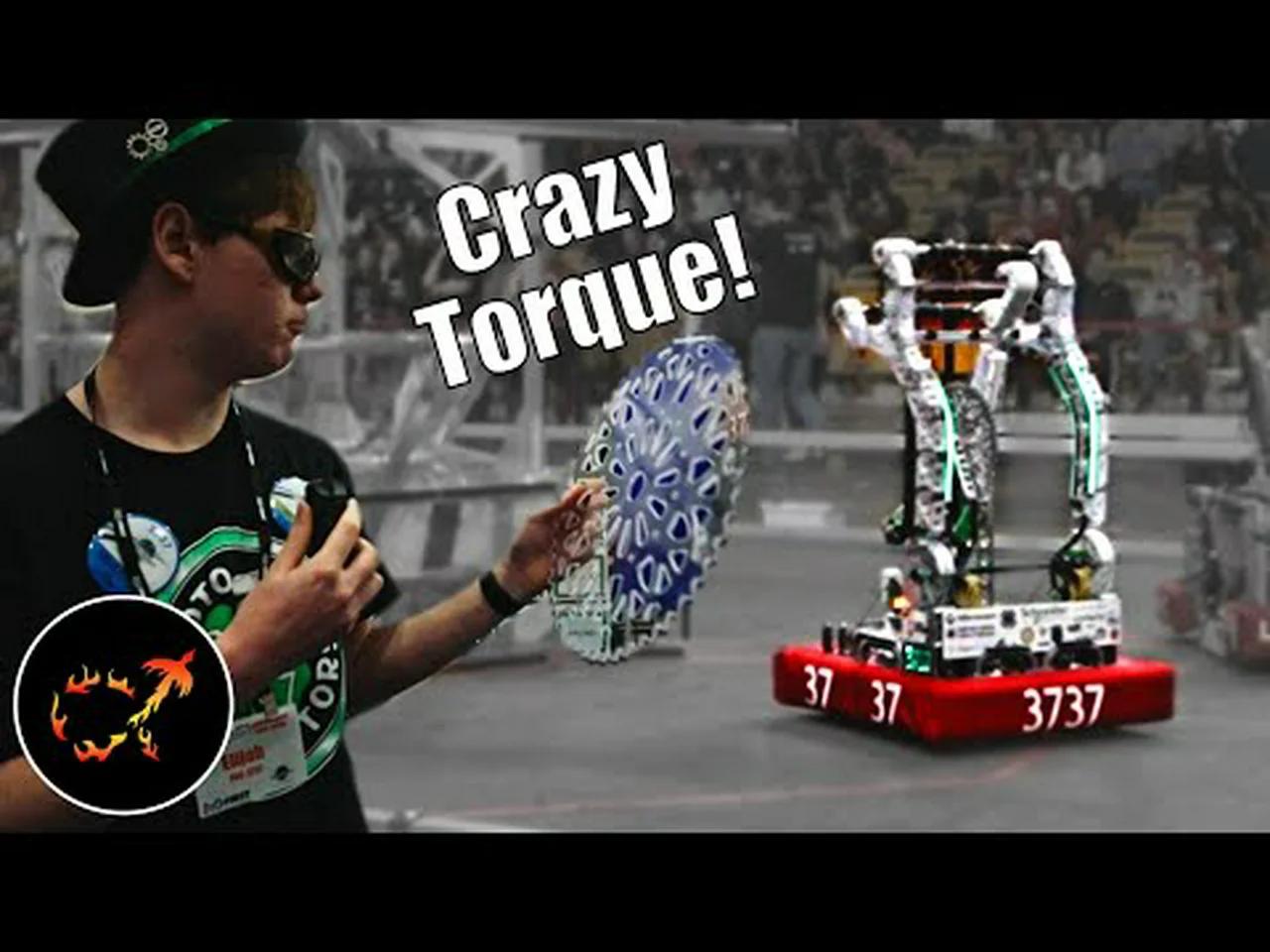 This robot swings like Tarzan (3737 Roto Raptors)