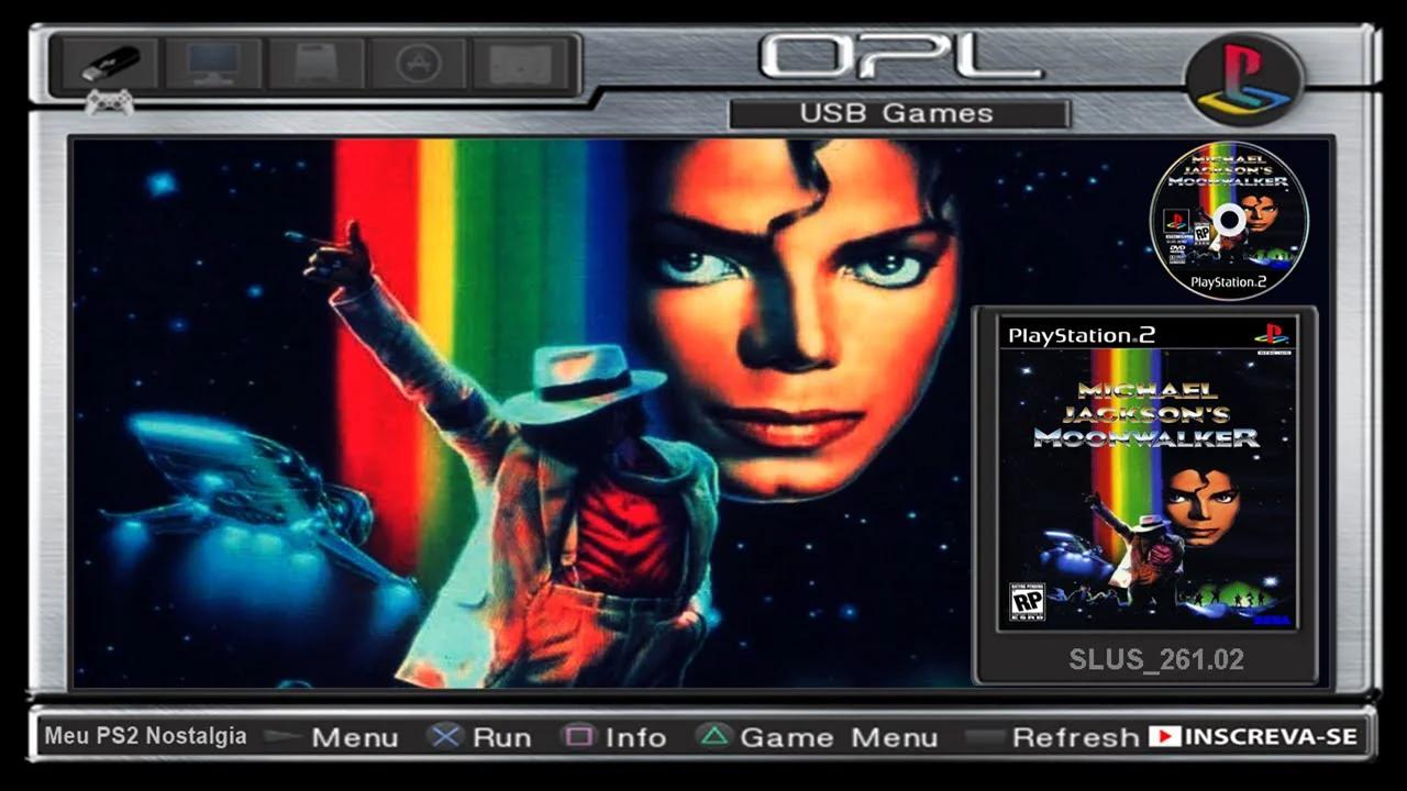 Michael Jackson's Moonwalker Thriller DVD ISO Opl PS2