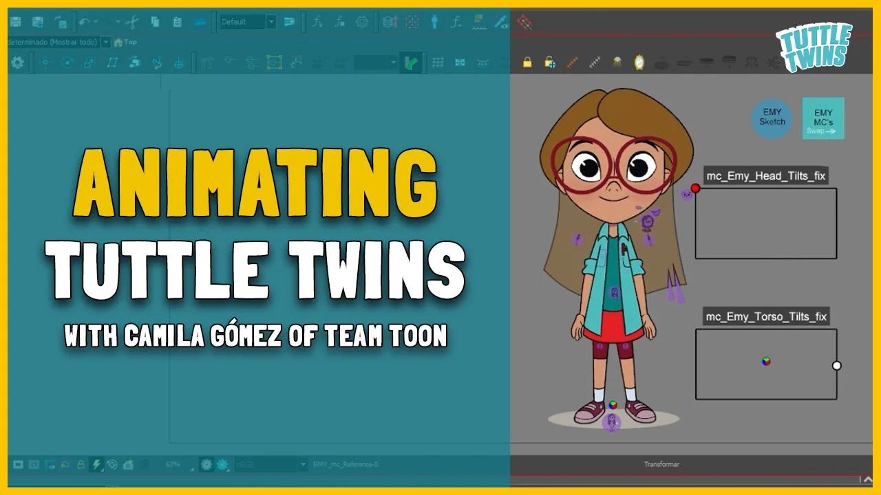 How We Animate Tuttle Twins with Camila Gòmez of Team Toon | Tuttle Twins