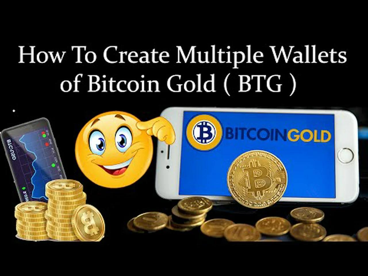 How To Create Multiple Wallets of Bitcoin Gold ( BTG ) | BTG Core Wallet