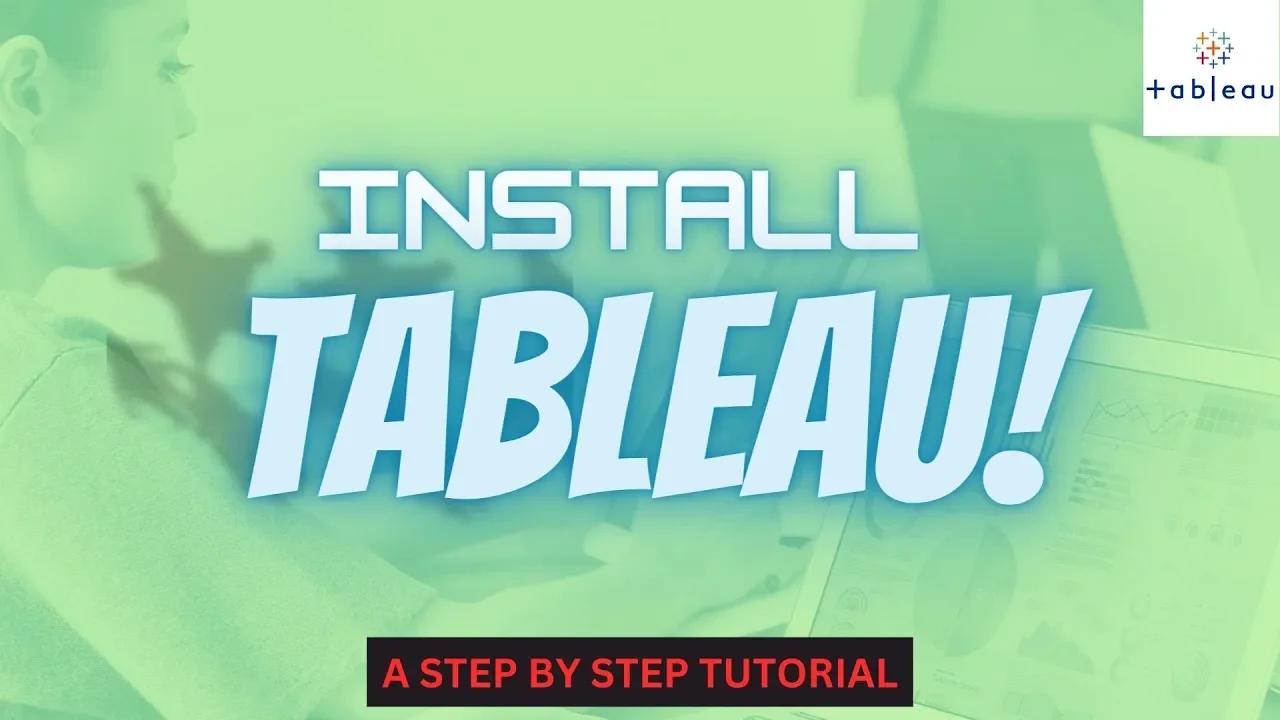 How to Install Tableau desktop (with key) in 2023 on windows 8/10/11