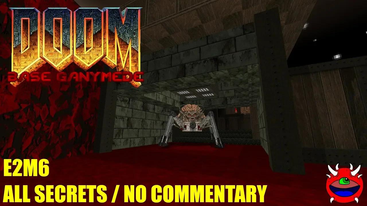 Doom: Base Ganymede - E2M6 - UVMAX No Commentary