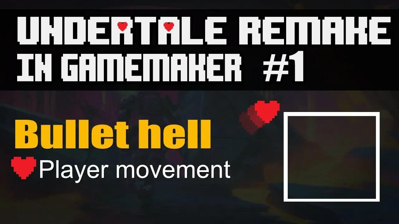 Heart/player movement [#1 Remake Undertale in GameMaker ]