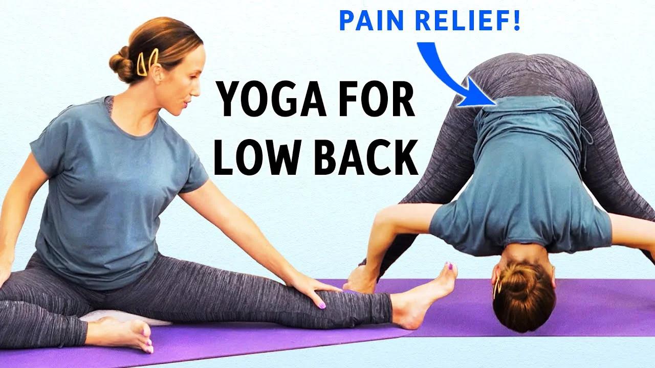 Lower Back Pain Stretch Routine, Pain Relief Yoga Workout Full Back ...