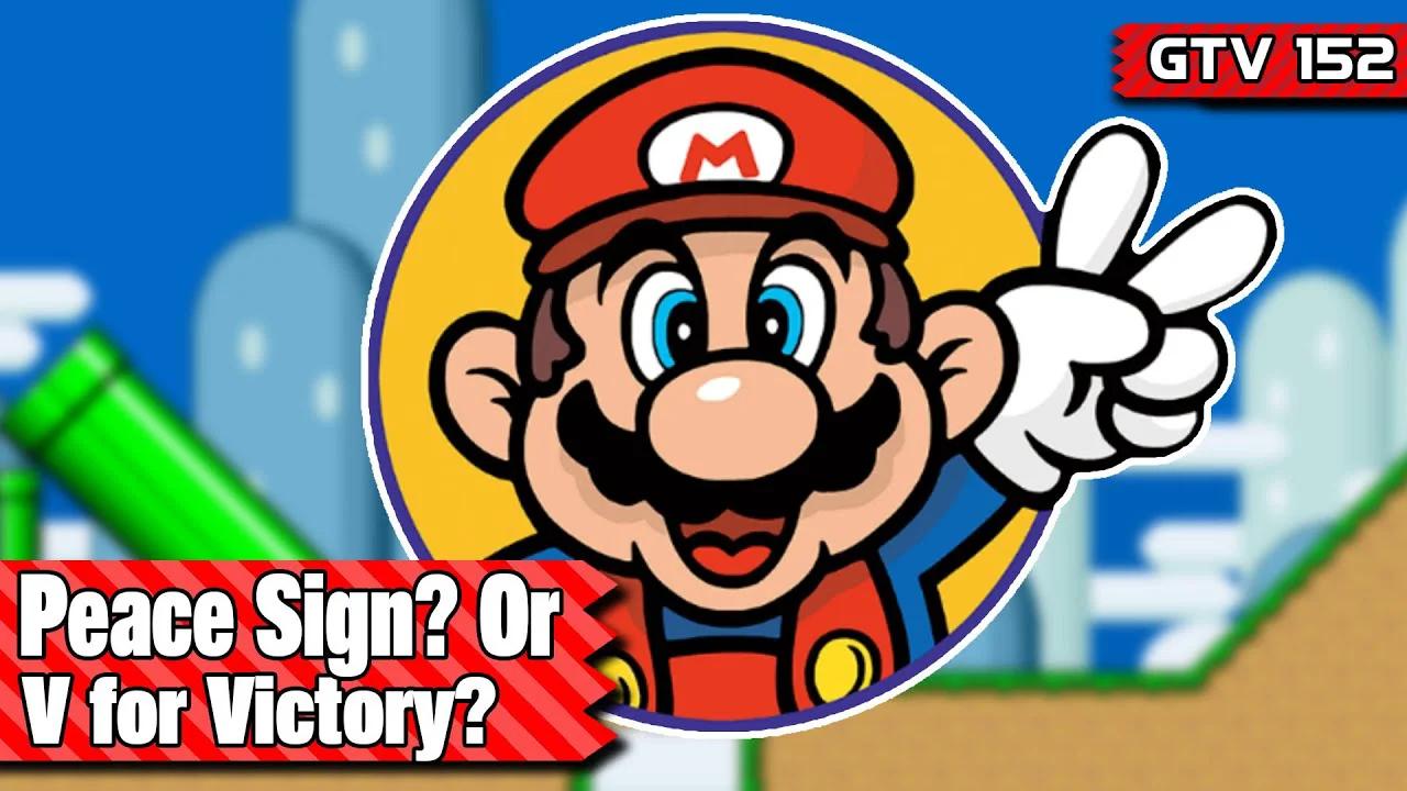 Does Mario Show a "Peace Sign” or a "V for Victory” in Super Mario ...