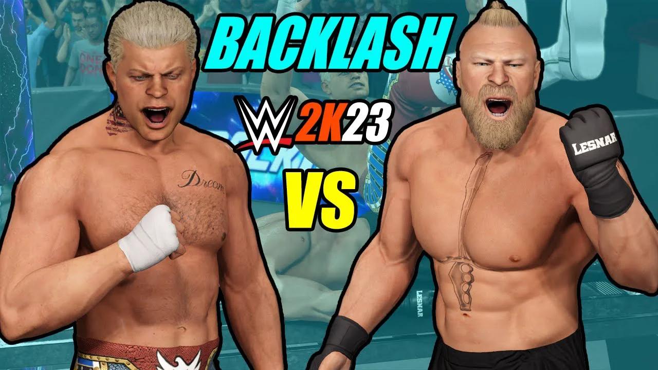 Can Cody Rhodes Win Against The Beast Brock In WrestleMania Backlash ...