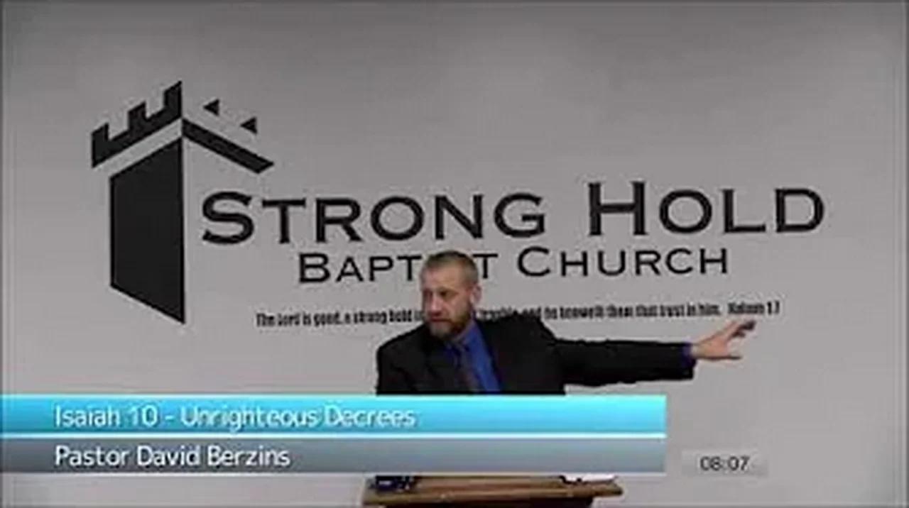 Isaiah 10 Unrighteous Decrees