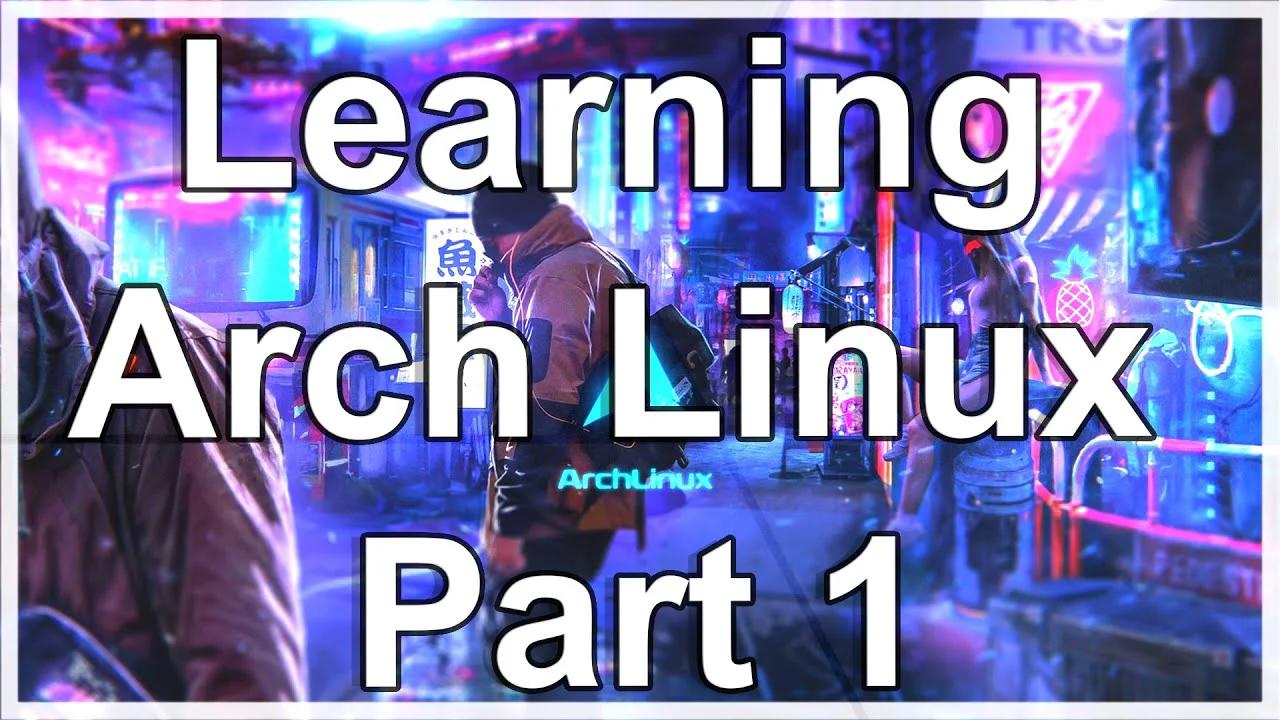 Learning Arch Linux part 1 Gnome and Installing Applications Two ways