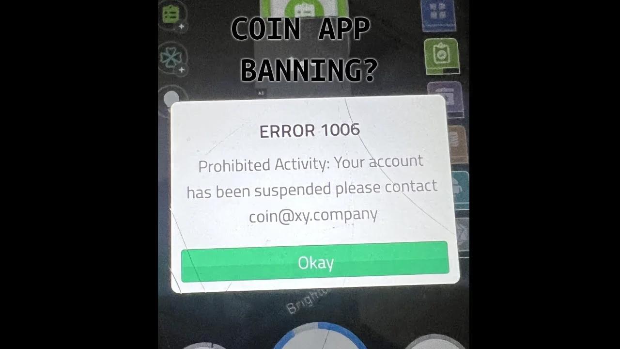 A WARNING About COIN App