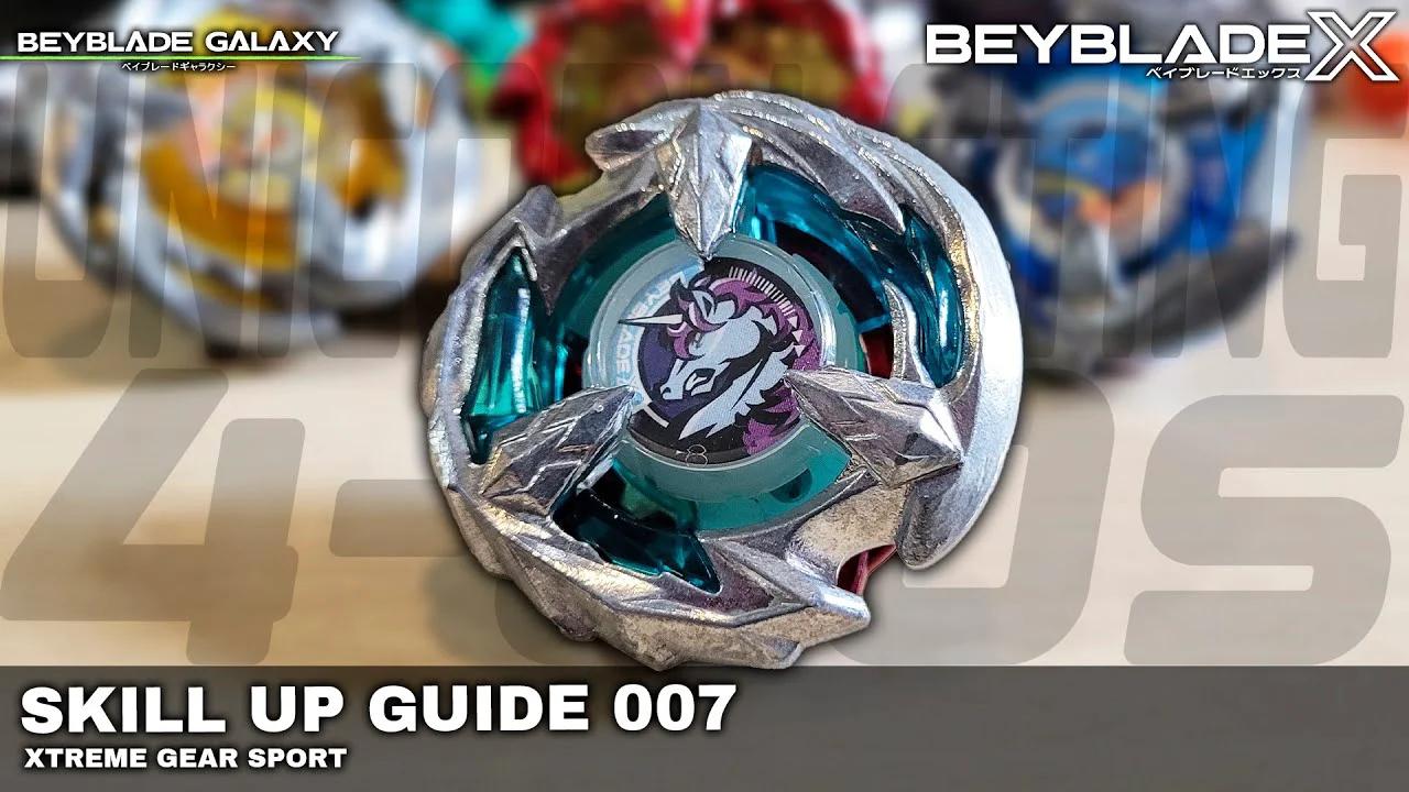 Teste do combo do SKILL UP GUIDE 007 - UNICORN STING 4-60S - Beyblade X ...