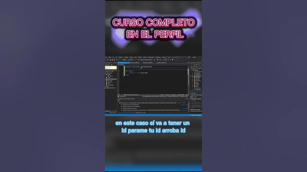 APRENDE a Programar ASP.NET MVC Core en Visual Studio 2022