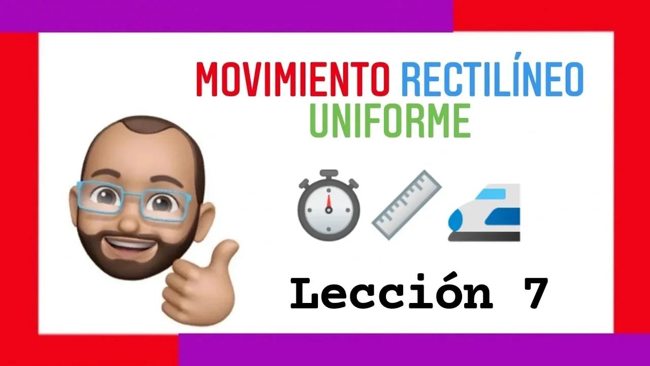 🚅🚅MRU Movimiento Rectilíneo Uniforme: TIEMPO, DISTANCIA y VELOCIDAD ...