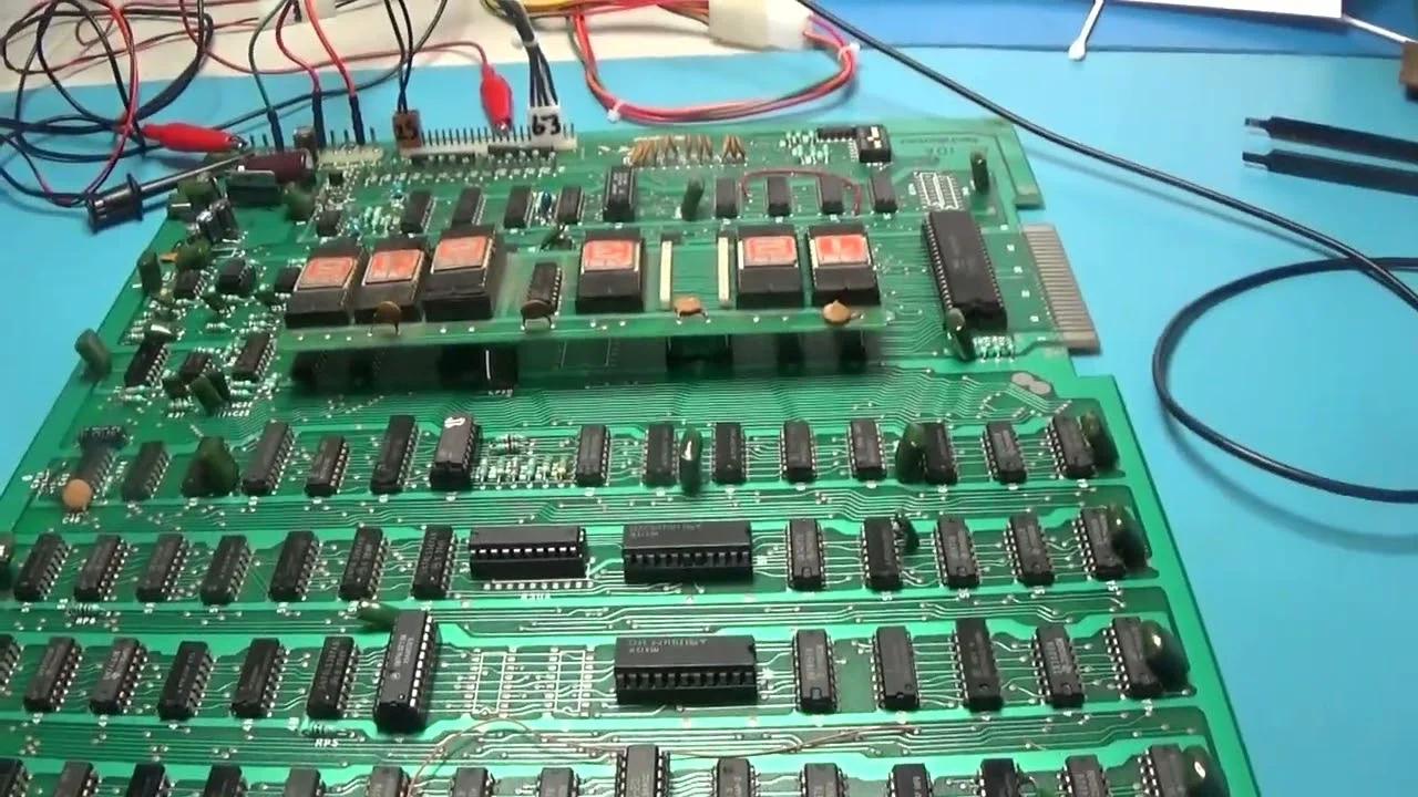 Update! The 1980 Nichibutsu Moon Alien PCB Failed the Run Test! Also ...