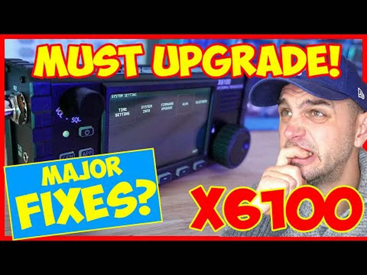 Xiegu X6100 - MUST Upgrade Firmware? Feature Walkthrough of ANOTHER Upgrade...