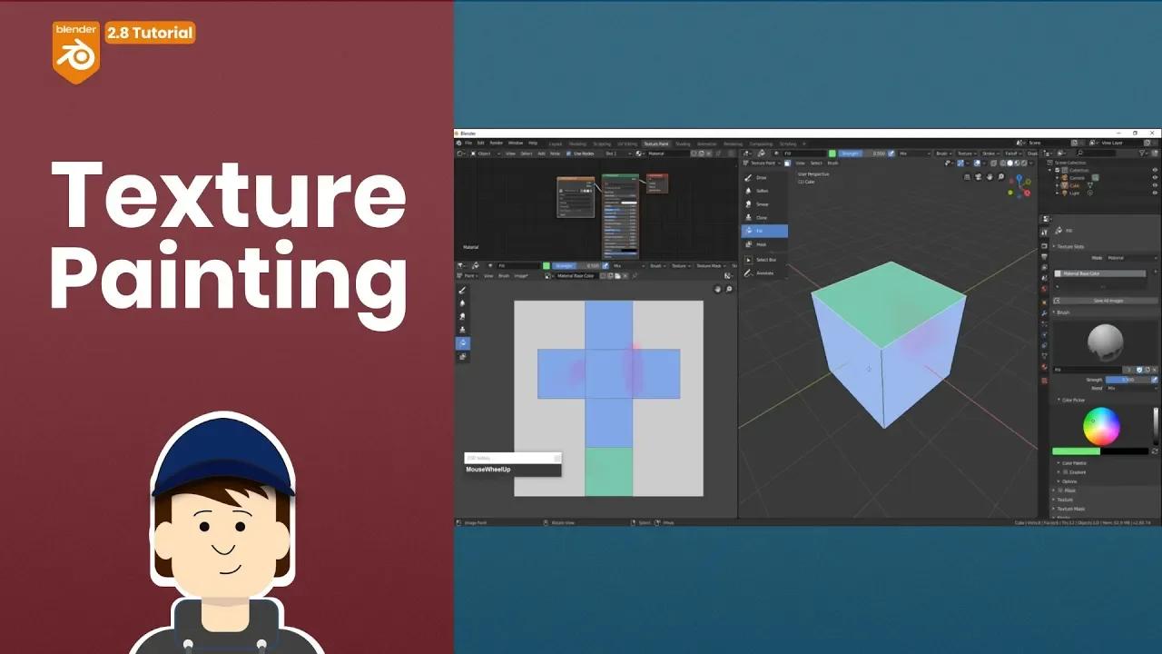 [SEE UPDATED TUTORIAL] How to begin texture painting in Blender ...