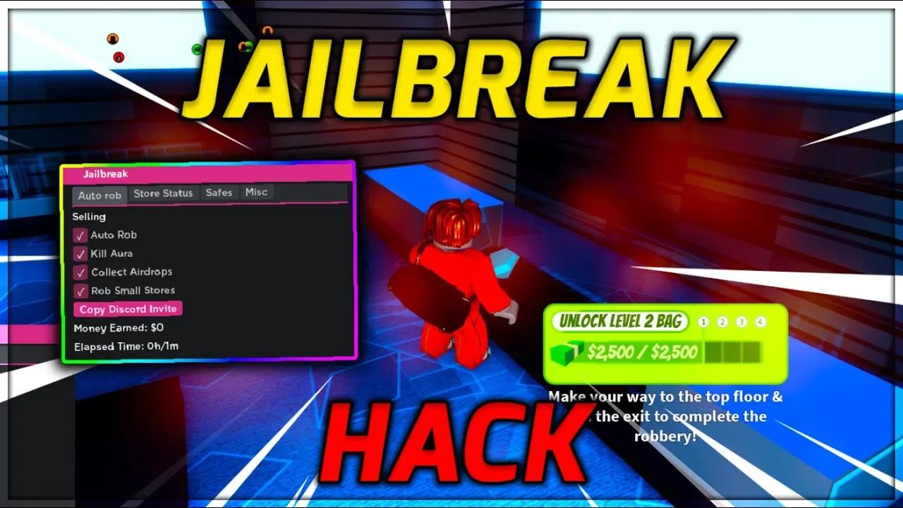 Roblox Jailbreak Script Gui Hack Auto Farm Kill Aura Kill All And More Working