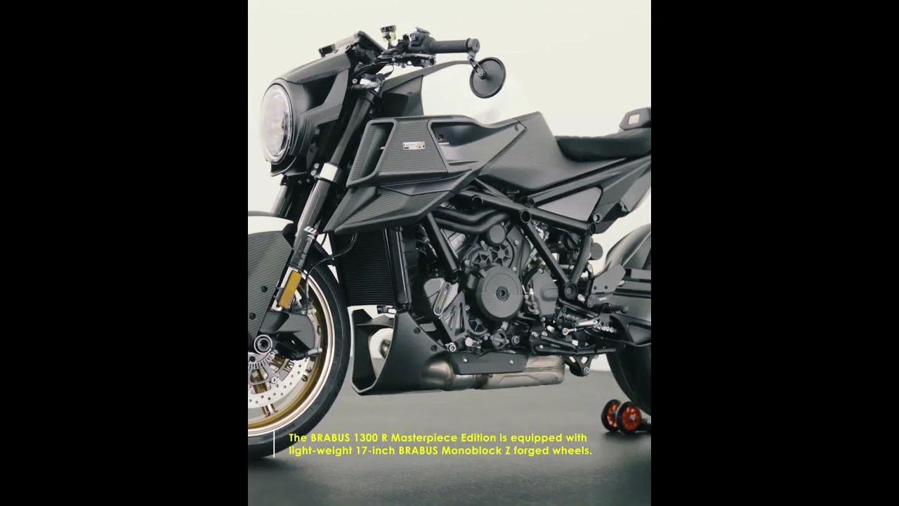 The BRABUS 1300 R Masterpiece Edition | Based on the KTM 1290 SUPER ...