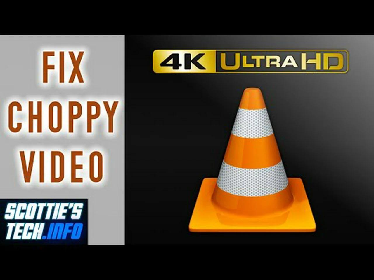 How to fix choppy video in VLC
