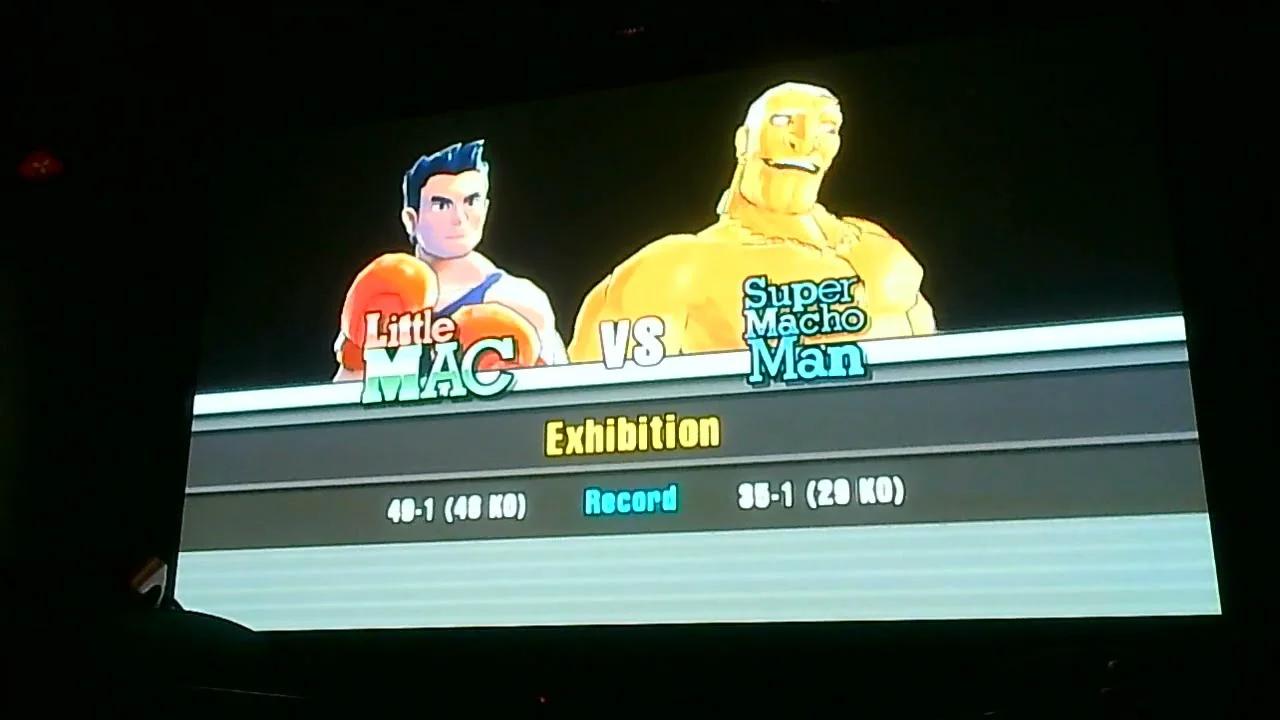 Punch Out!! (Wii): Little Mac Vs. Super Macho Man