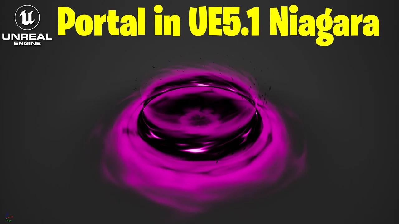 Portal in UE5 Niagara Tutorial | Download Files