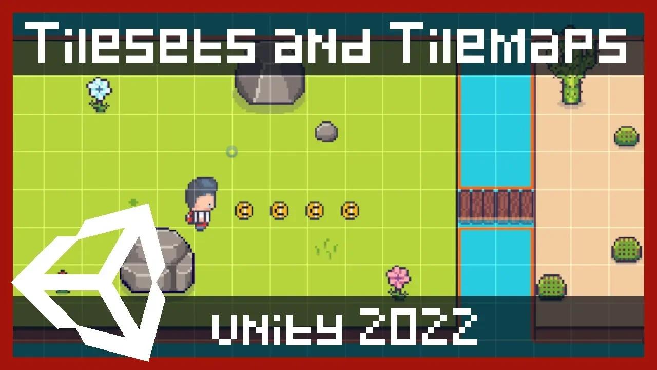 How to Import Pixel Art Tilesets and Build Tilemap Levels ~ Unity 2022 Tutorial for Beginners