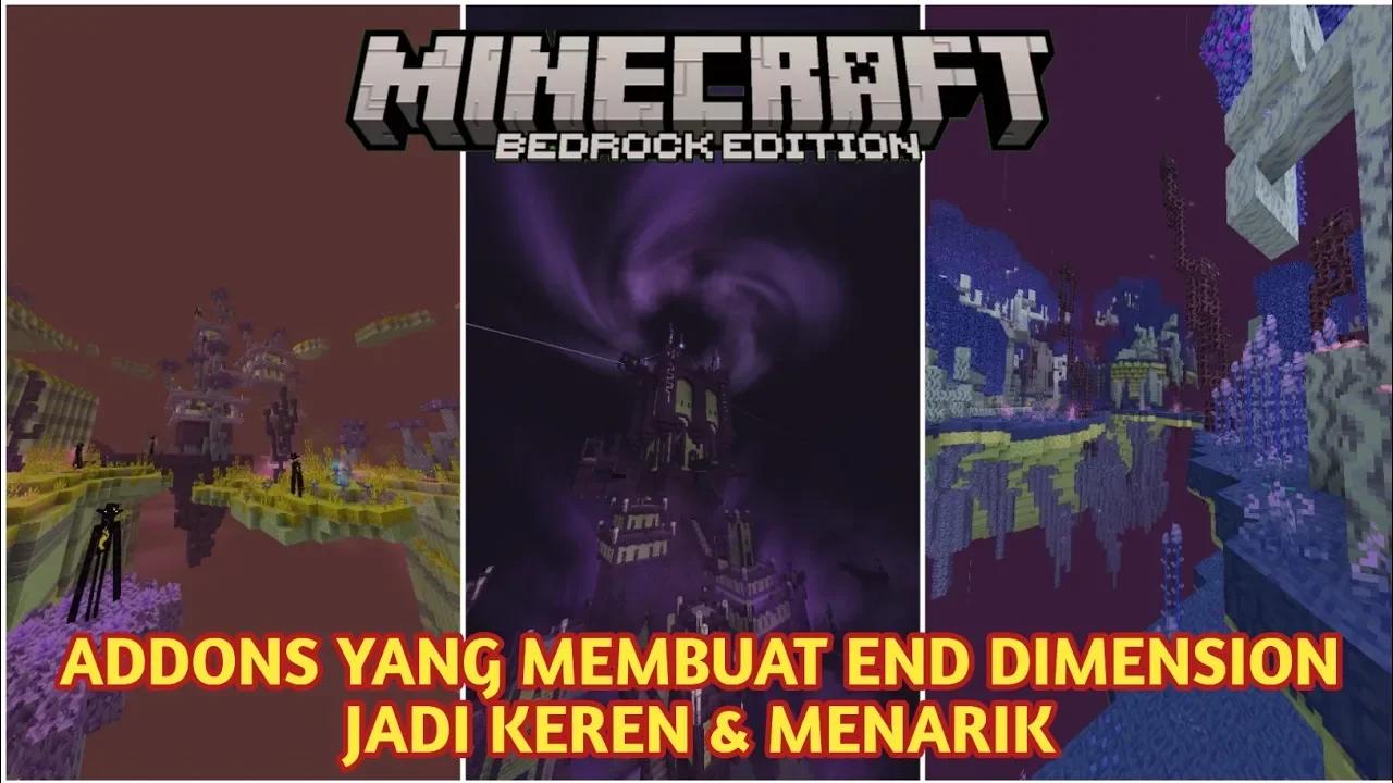 End Dimension Jadi Menarik dan Keren dengan AddOn Ini! - Minecraft Bedrock