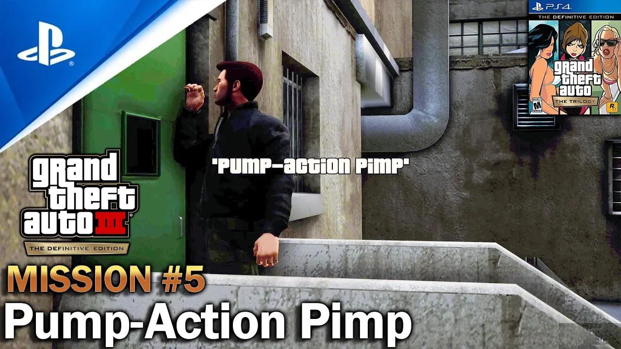 GTA 3 The Definitive Edition - Mission #5 - Pump-Action Pimp