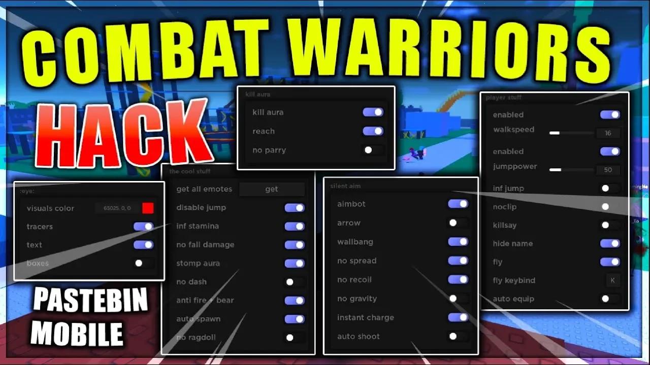 Combat Warriors Script Hack | Kill Aura, Silent Aimbot, God Mode ...